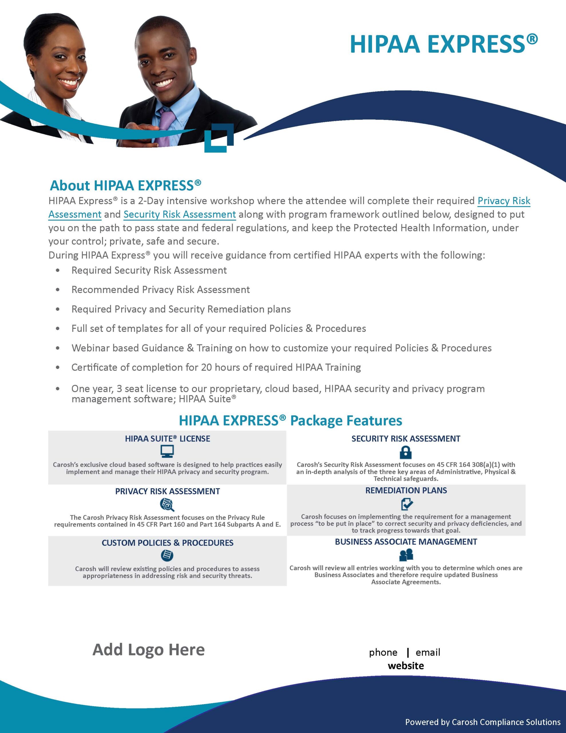 HIPAA Compliance Workshop - HIPAA Express